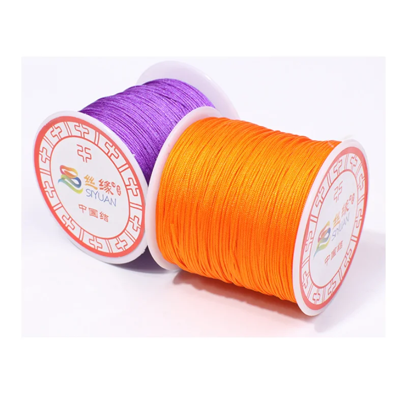 Fils à coudre - Fils à broder,0.8Mm 100M élastique Nylon Bracelet ...