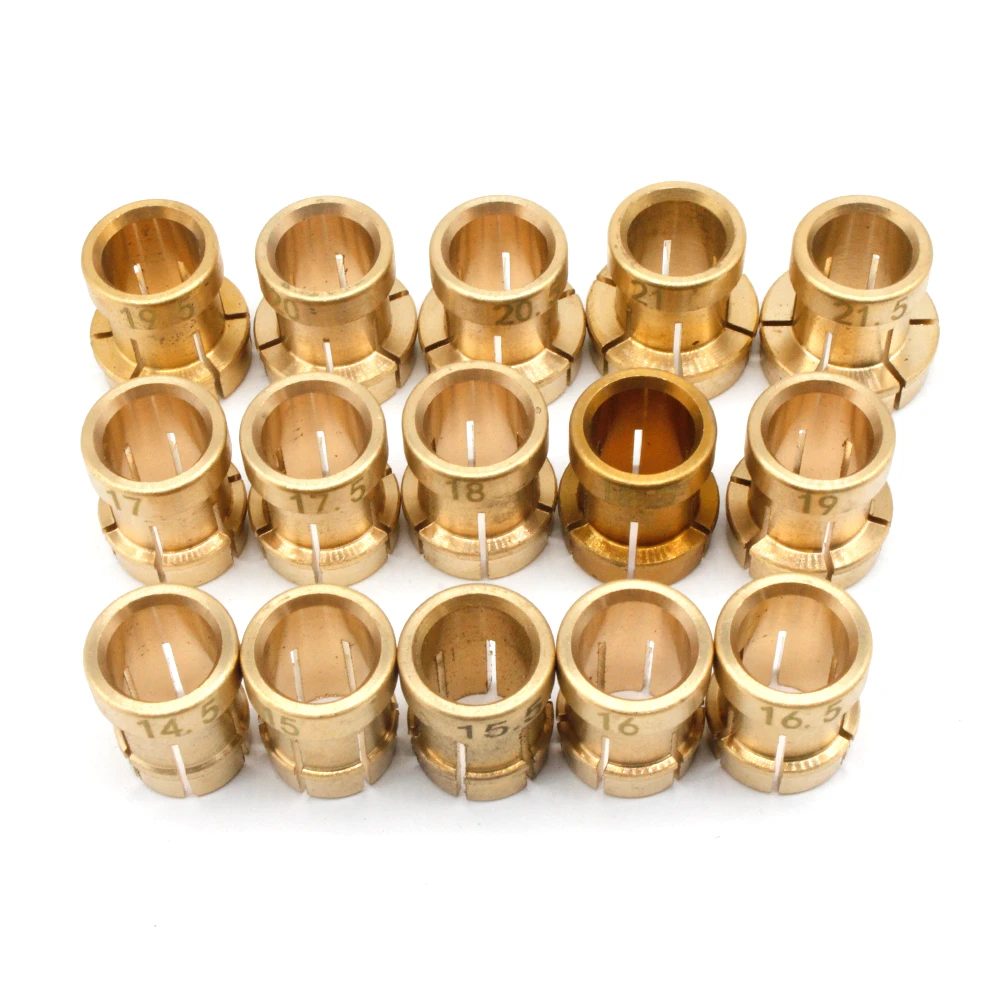 15PCS-Ring-Brass-Collets-Diameter-14-5-to-21-5mm-Ring-Setter-Ball-Clamp ...