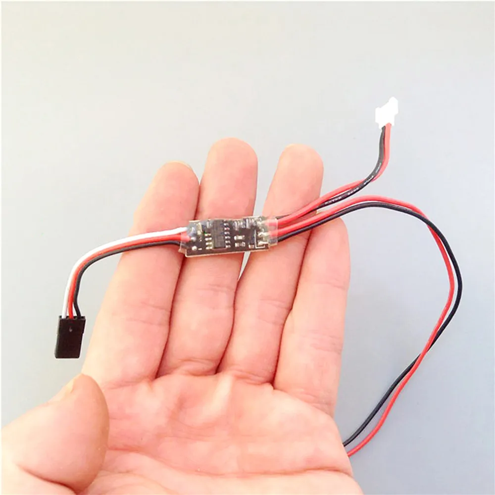 Brushed Mini ESC Speed Controller 1S 4A DC3.6-5.8V for RC Aircraft ...