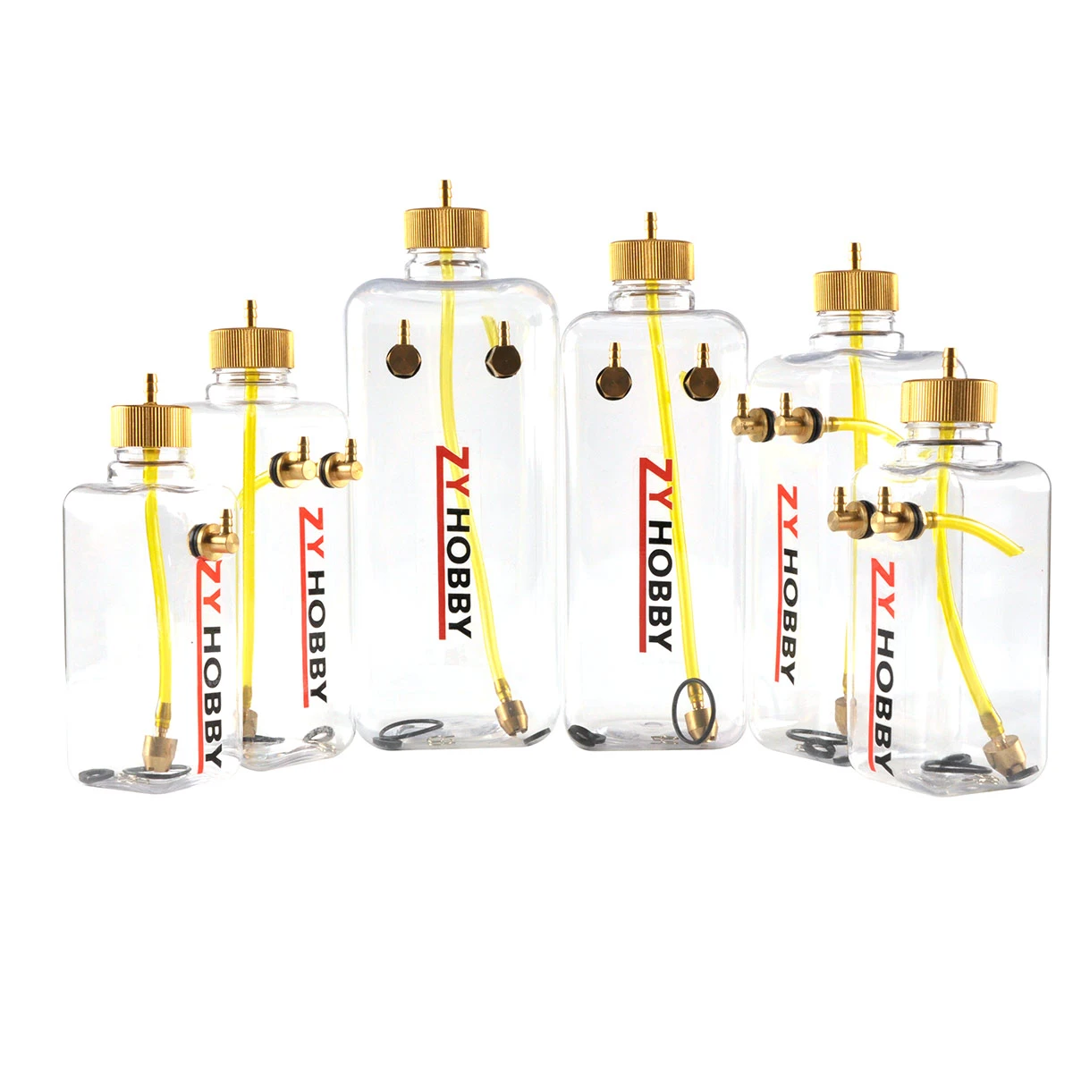 RC Fuel Tank Gasoline Nitro Transparent Plastic Fuel Bottle 260ML 360ML ...