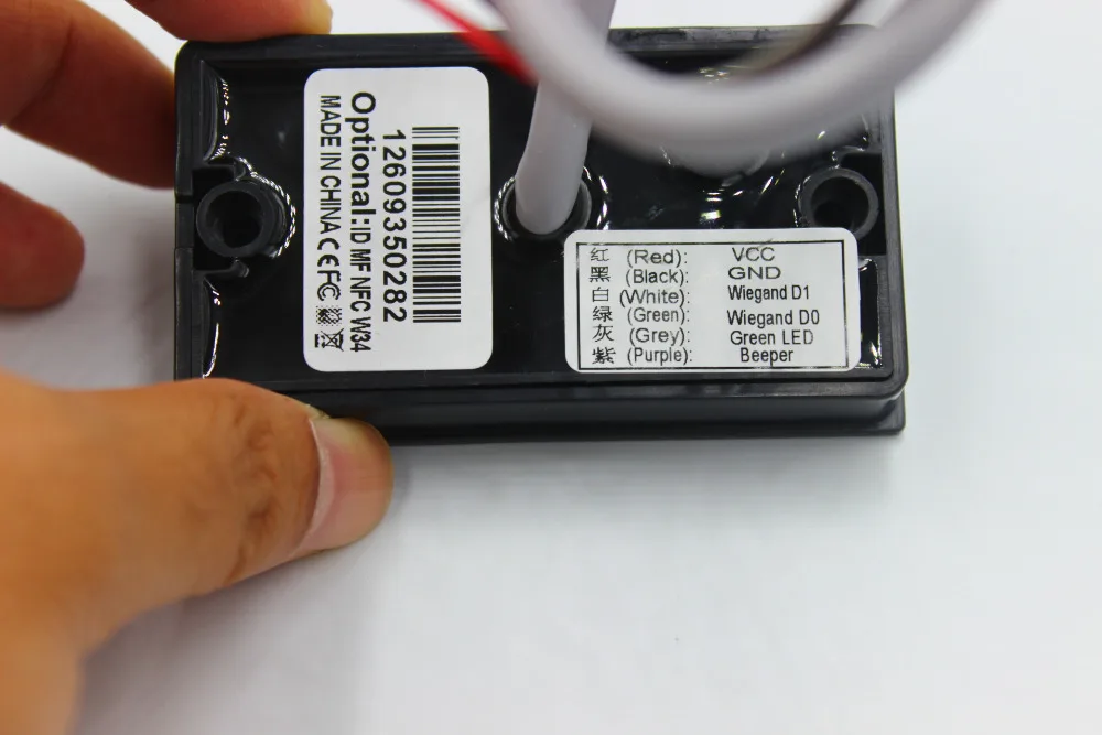 Waterproof Access Control Card Reader Wiegand 26bit 34bit LED ...