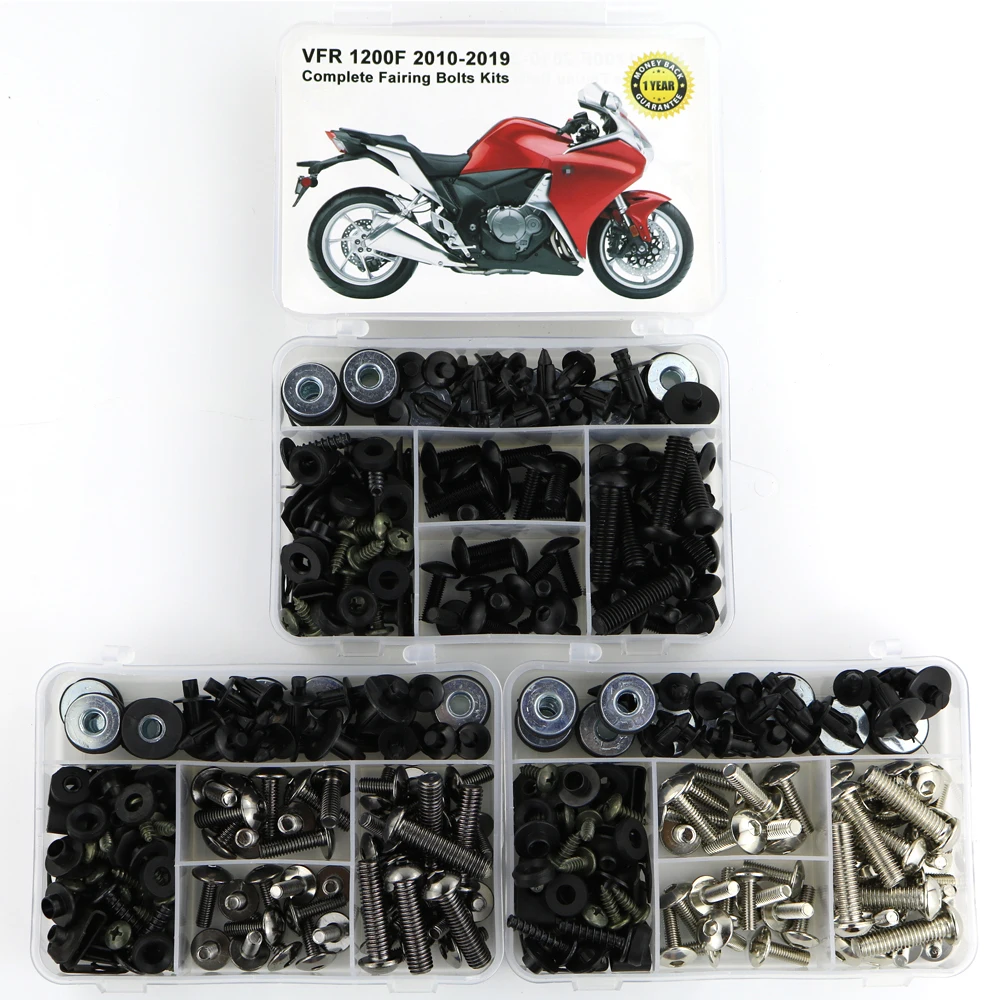 For-Honda-VFR-1200F-2010-2019-Motorcycle-Complete-Full-Fairing-Bolts ...