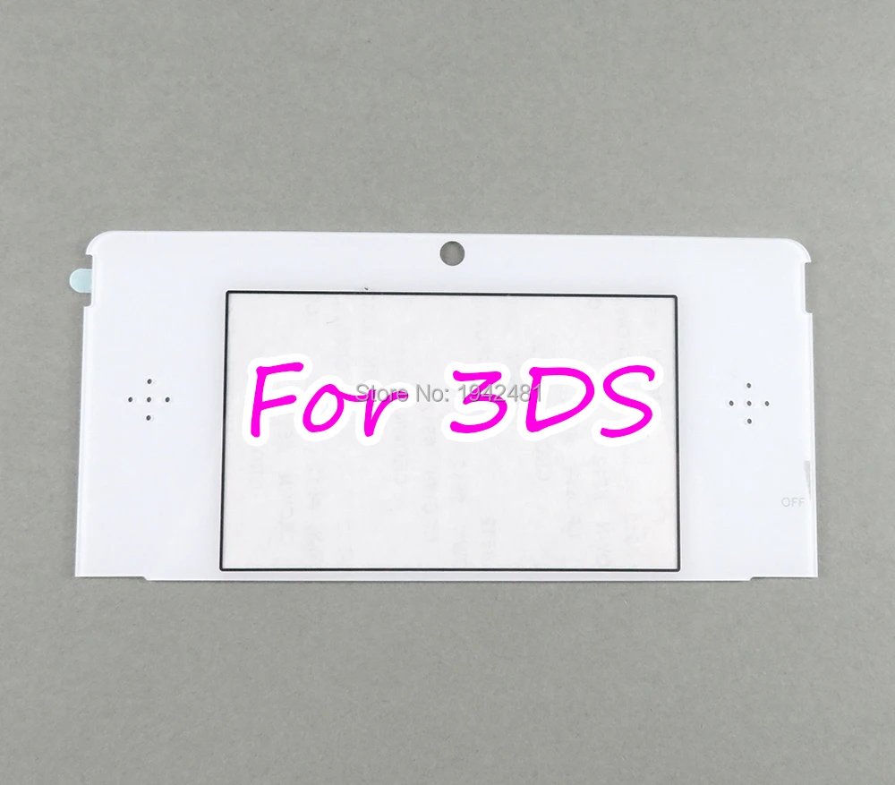 Marco de pantalla LCD frontal de plástico para Nintendo 3DS, cubierta ...