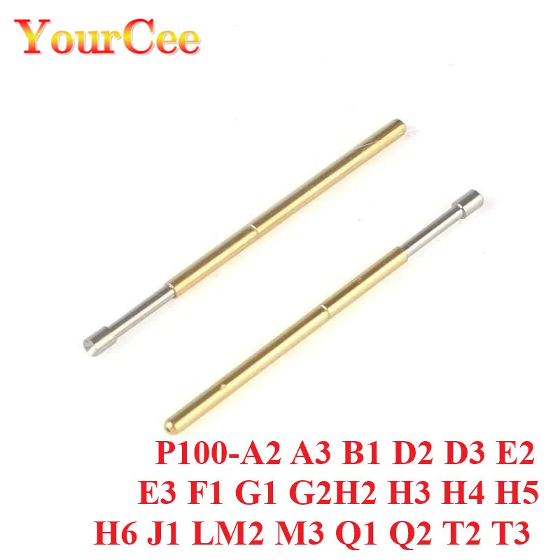 20pcs P100 Probe Test Needle Retractable Spring Pogo Pin P100-a2 A3 B1 ...