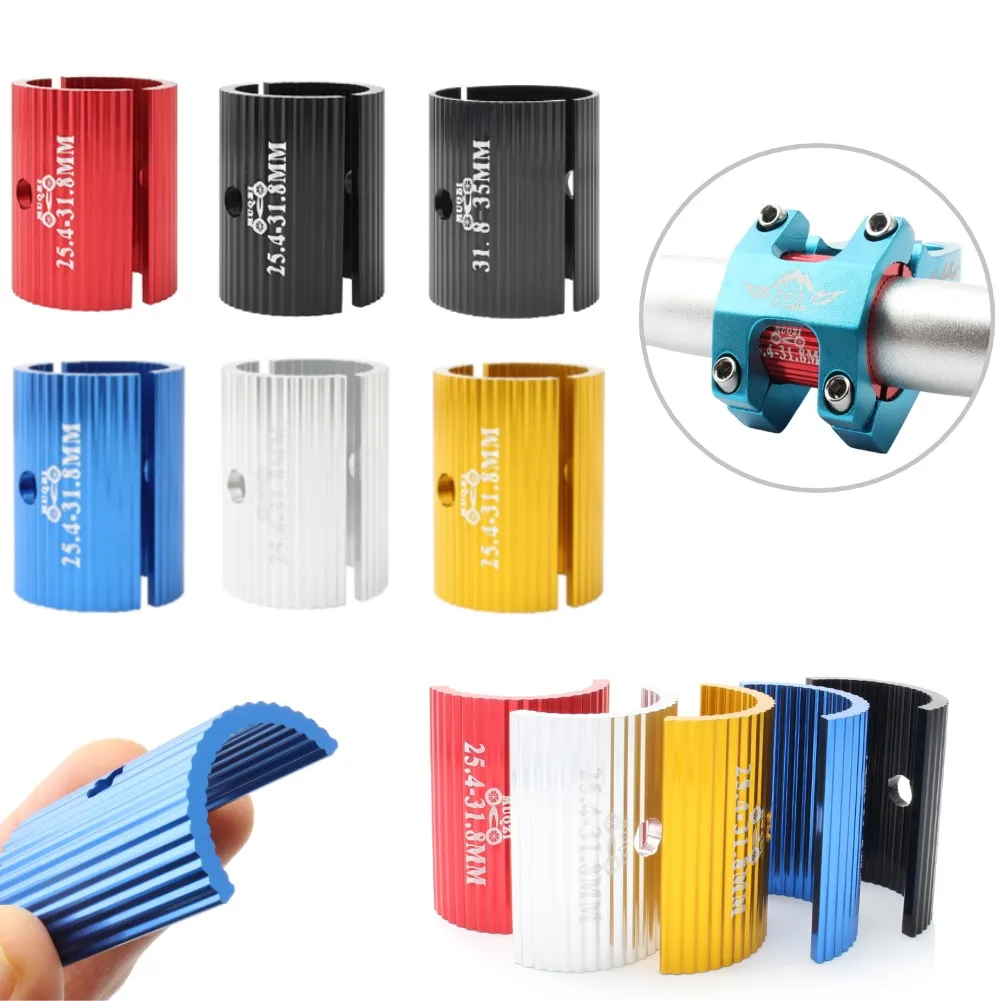 Bicycle-Bike-Handlebar-Shim-Adapter-Bike-Fork-Stem-Spacers-Reducer-25-4 ...