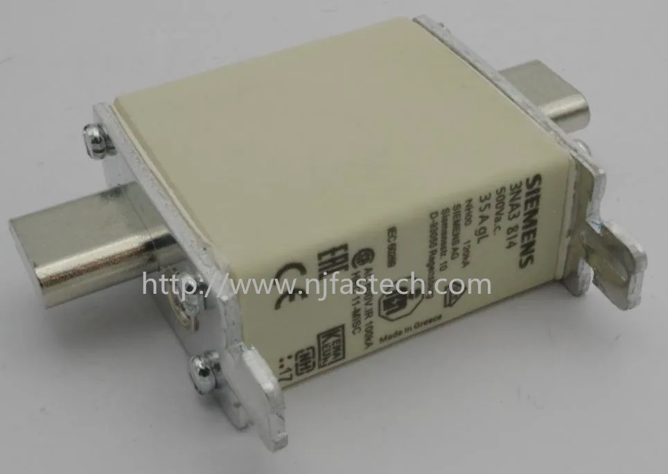 3pcs Nh00 Fuse 3na3812-2c 32a 500v 120ka Safety Power Fuse - Fuses ...