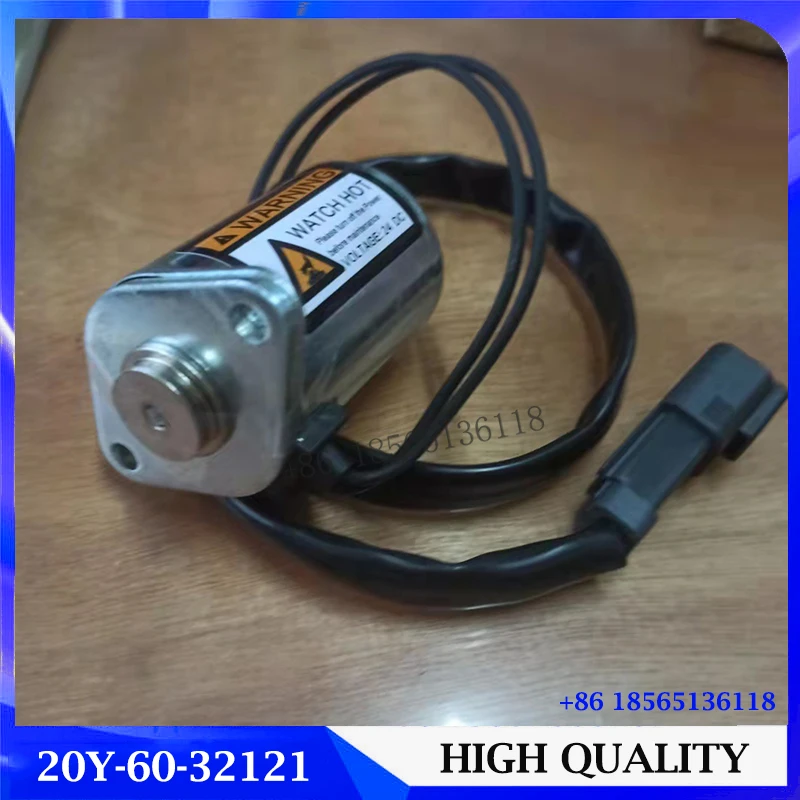 고마쓰 굴착기 용 고품질 로터리 솔레노이드 밸브 20Y 60 32121 PC130 7 PC200 7 PC210 7 PC220 7 ...