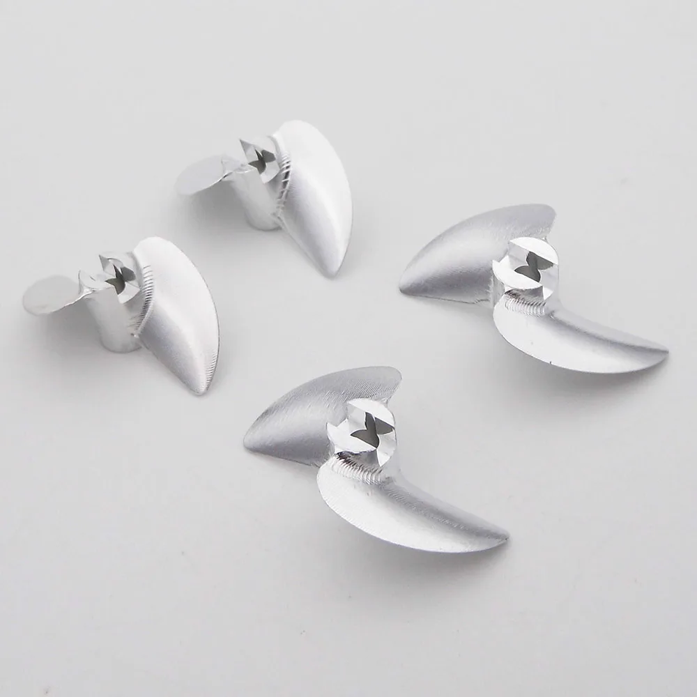 1PC-Model-Boat-Propeller-3-175mm-1-8-Shaft-2-Blades-Metal-Prop-30mm ...