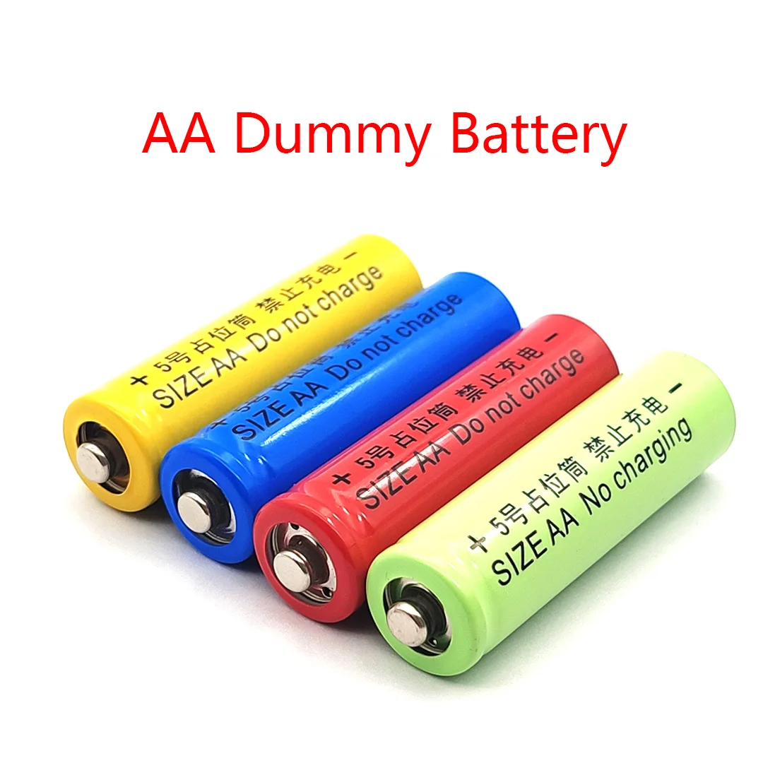 5Pcs-AA-Size-Dummy-Fake-Battery-Setup-Shell-AA-Battery-Placeholder ...