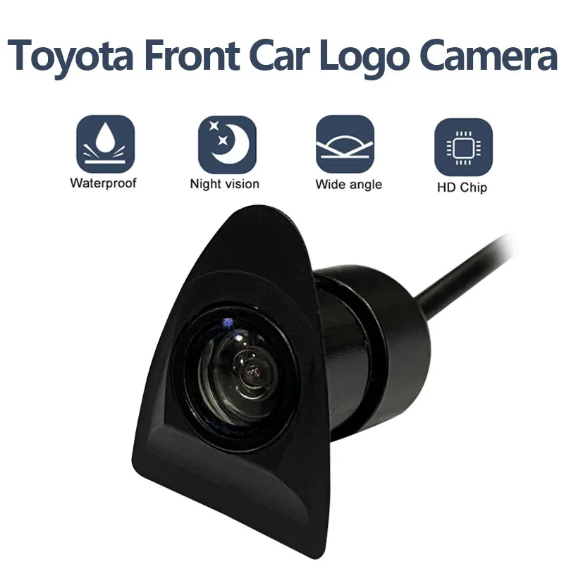 Car-Front-View-camera-For-Toyota-IPX68-waterproof-Night-Vision-Parking ...