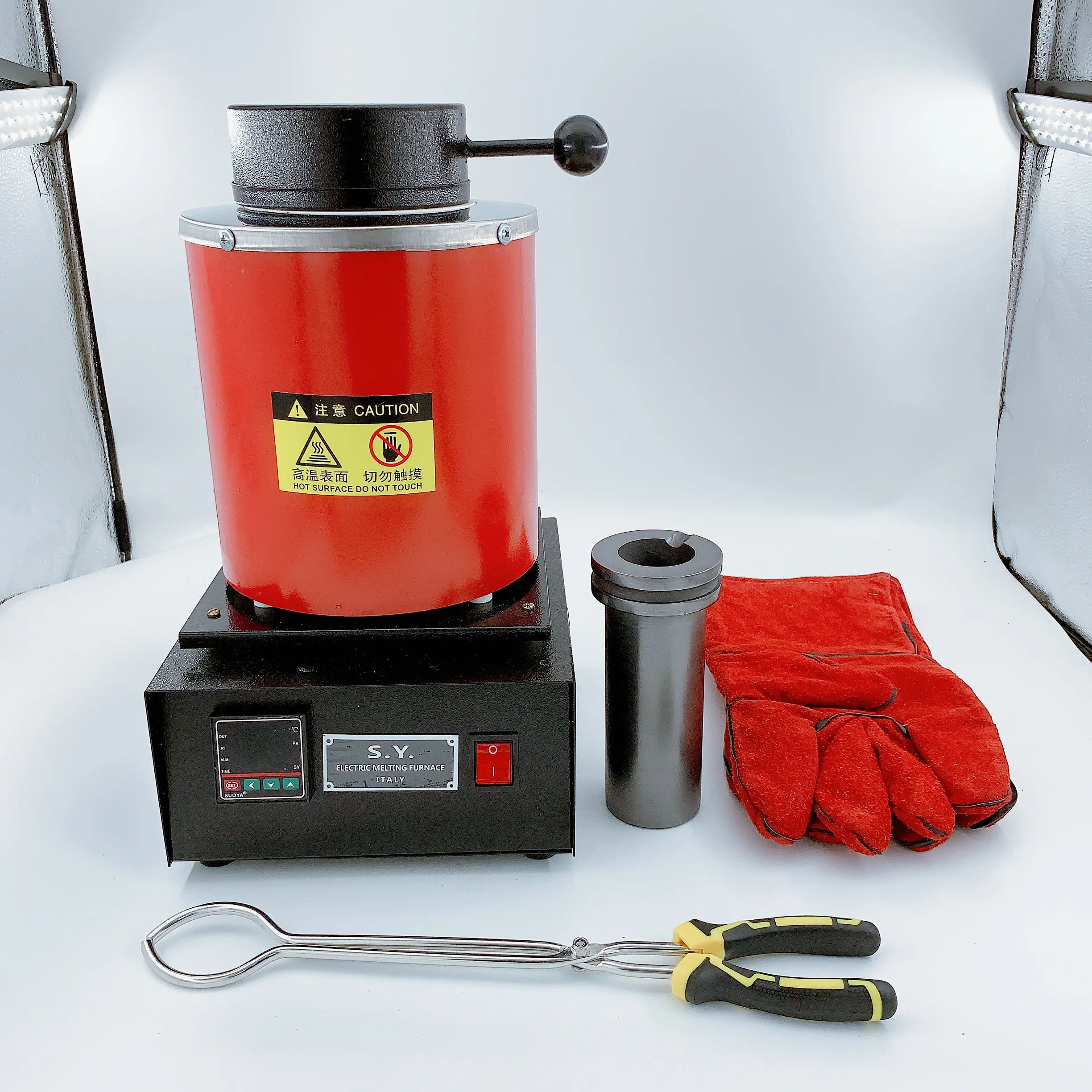 2kg Gold Melting Furnaces, Electronic Melting Furnacer Jewelry Making ...