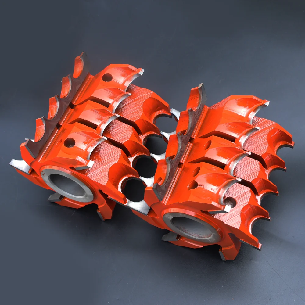 2pcs Wood Rounding Cutter head for Rod Pole Stick Broom mop handle ...