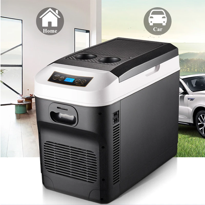 15L-Car-Home-Mini-Refrigerator-Fridges-DC12-24V-Drinks-Cooler-Heater ...