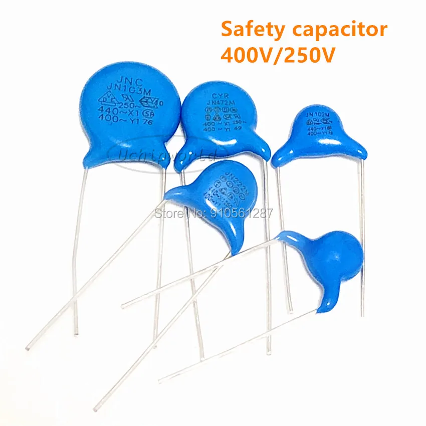 Safety Y capacitor X1 Y1 400V Y2 250V 102M 471M 103M 222M 472M 101 681K ...
