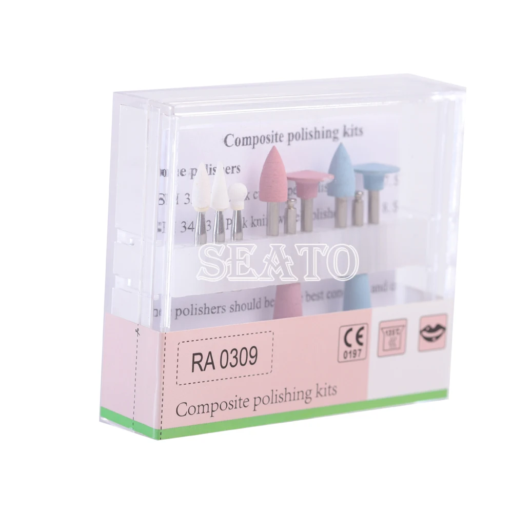 Стоматологические алмазные боры чашки композитный полировальный набор ...