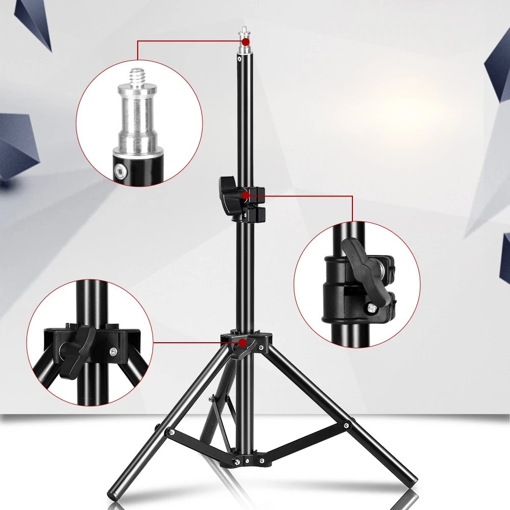 68cm-27inch-Photography-Mini-Table-1-4-Screw-Head-Light-Stand-Tripod ...