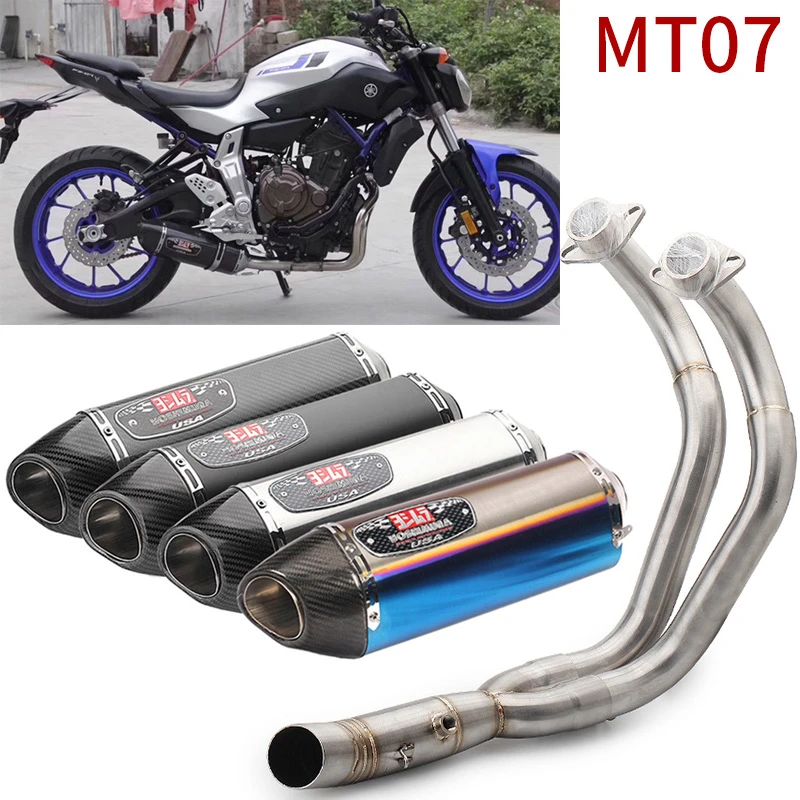 Yamaha Mt 07 Tracer 700 Exhaust | Motorcycle Exhaust System Mt07 - Full ...