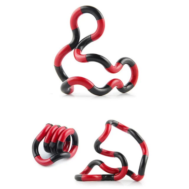 Twisted Ring Magic Fidget Magic Trick Rope Tangle Fidget Toy Creative ...
