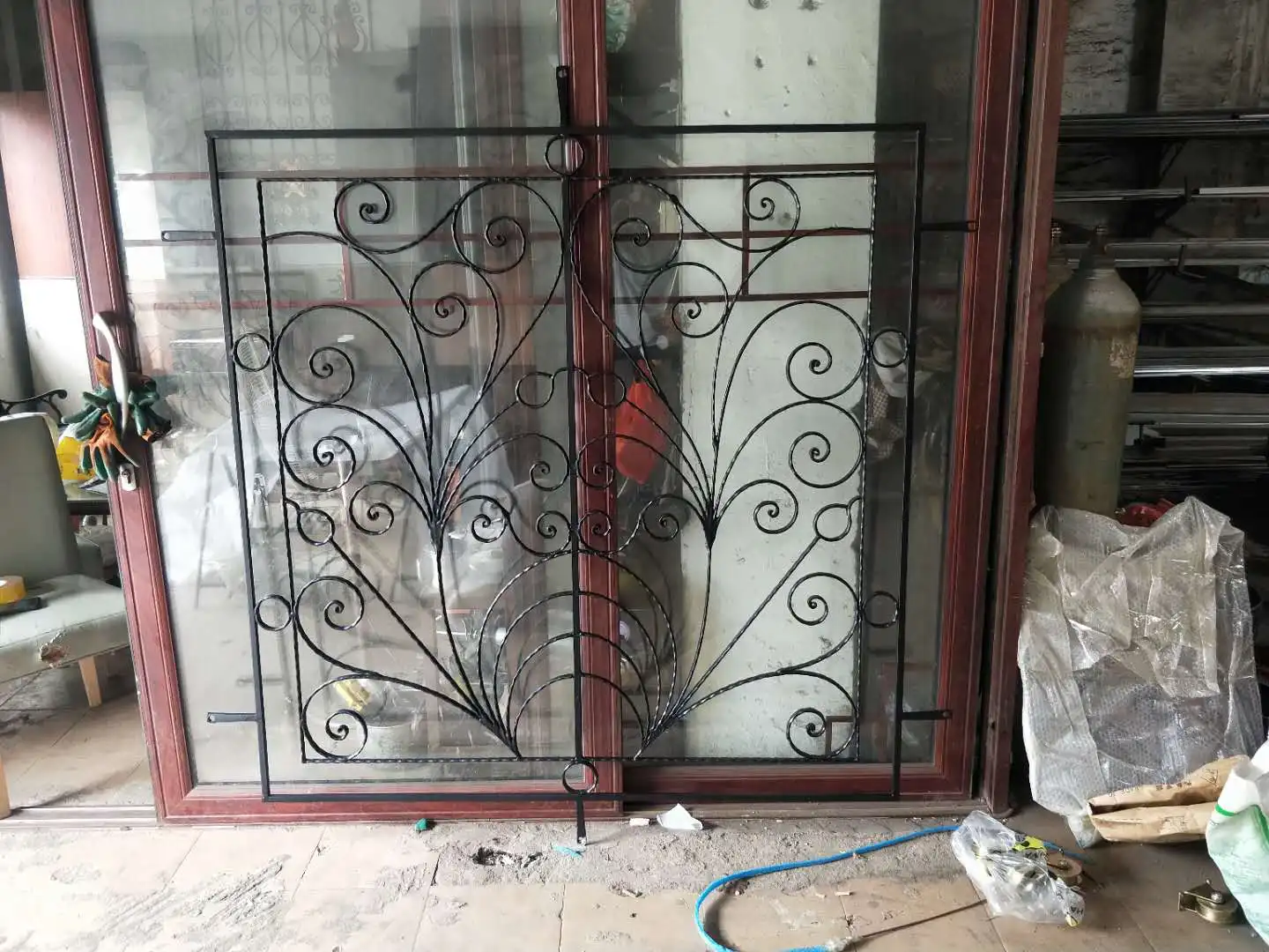 Wrought Iron Window Grill Designs
