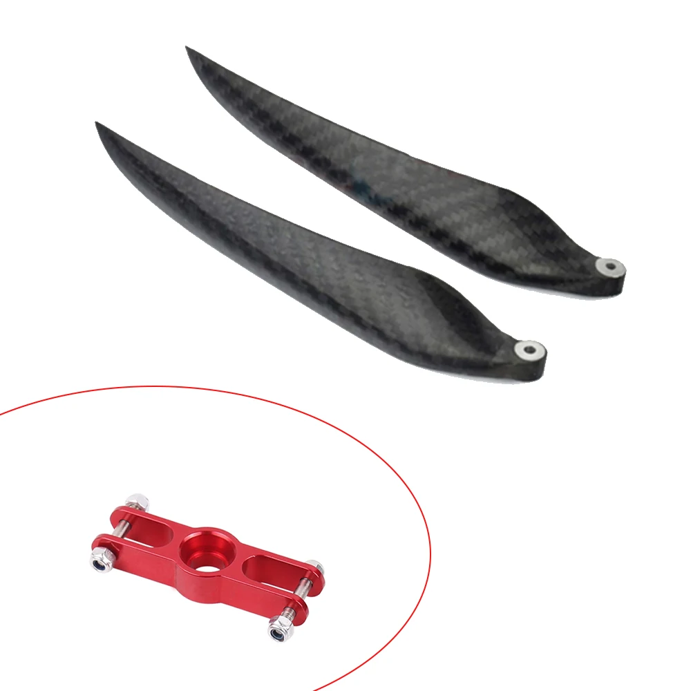 Carbon Fiber Folding Propeller For RC Airplane Props Fixed Wing Model 9 ...