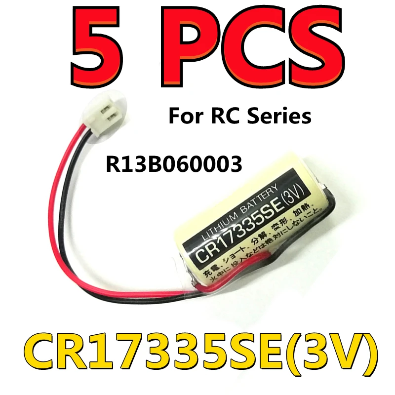 5 Pack Original New Rb-5 Cr17335se(3v) Cr17335 3v Plc Lithium Battery ...