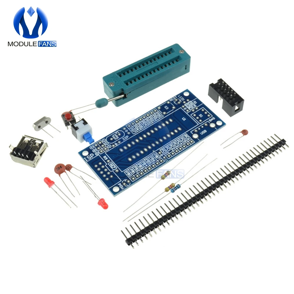 Atmega8 Atmega48 Avr Mini System Development Board Miniature Mini ...