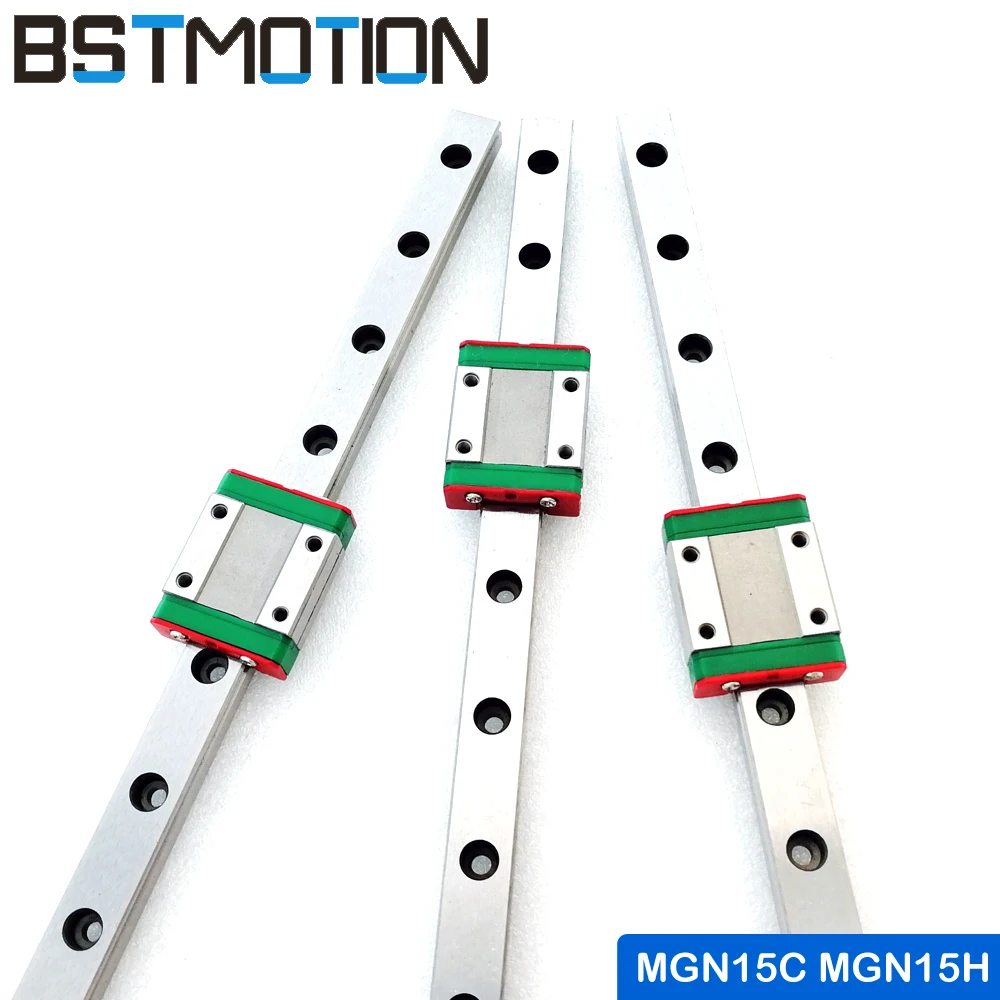 MGN15C-MGN15H-150mm-200mm-250mm-300mm-350mm-400mm-450mm-MGN15-Miniature ...