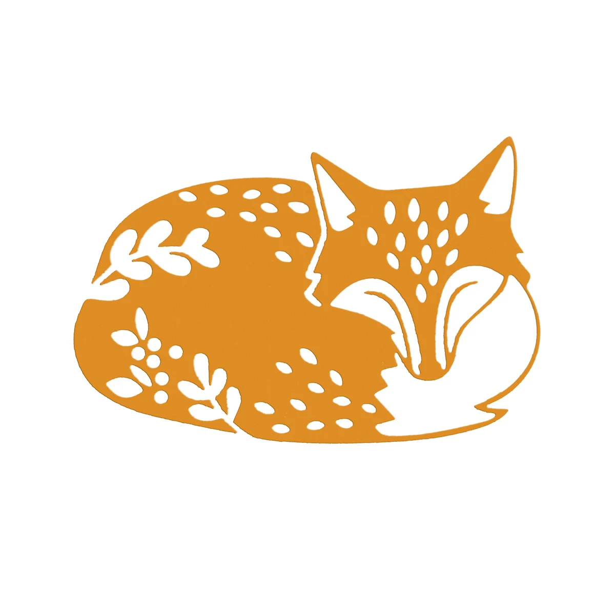 Fox Animal Pumpkin Carving Pattern