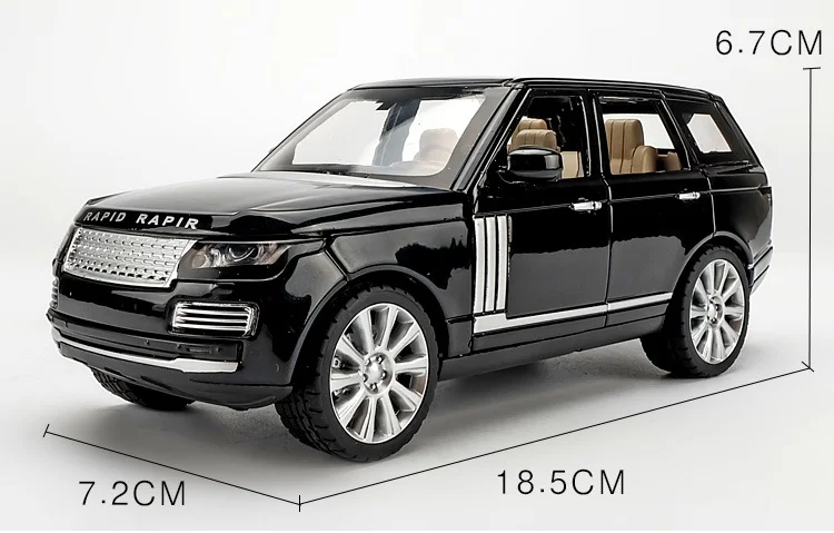 1:24 New color limited sale Lands Rover rang rover toy Car Model SUV ...