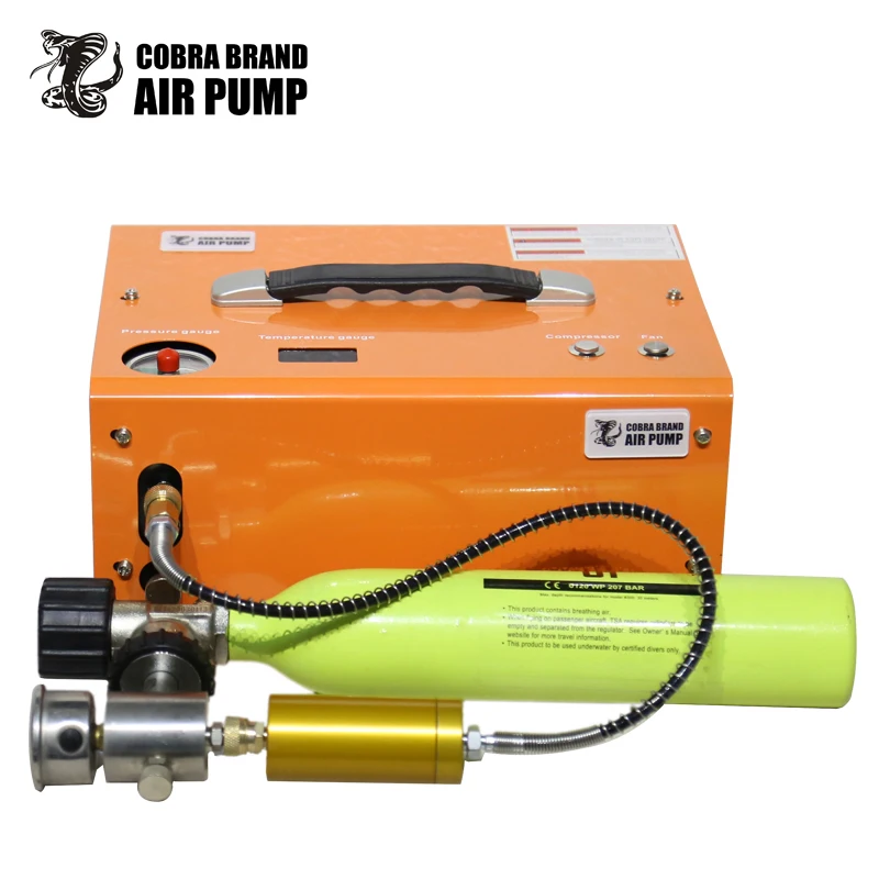 COMbar-Compresseur d'air haute pression, 4500Psi, 300Bar, 12V, PCP ...