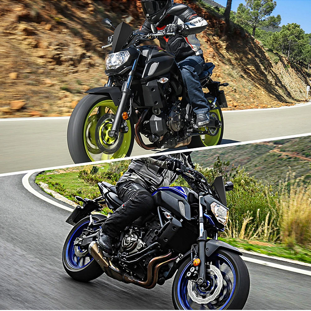 รถจักรยานยนต์ CNC กระจกหน้า Wind Deflector กระจกฝาครอบด้านบนสำหรับ ...