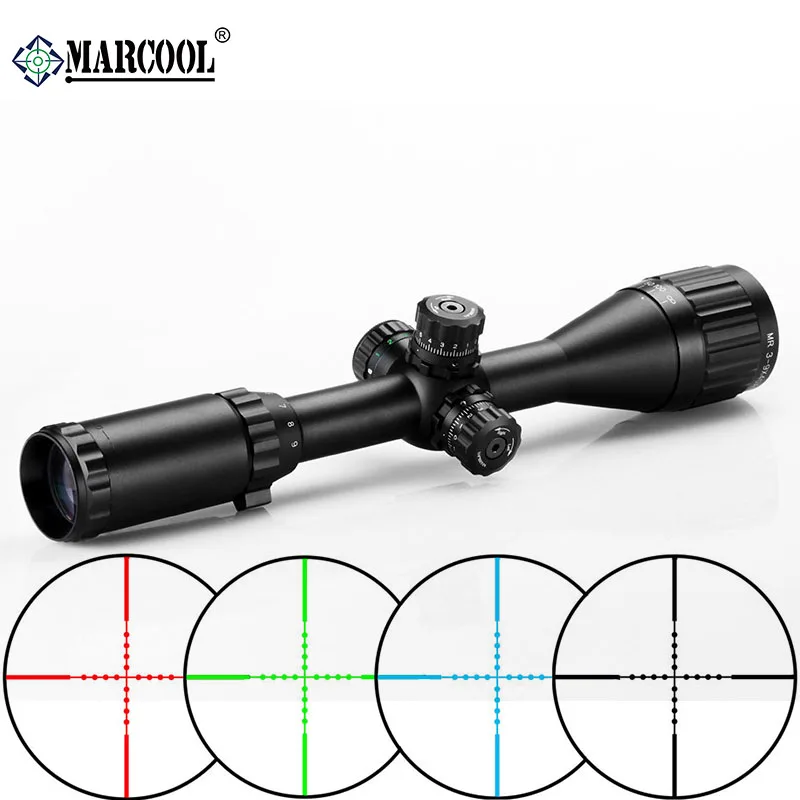 Marcool Optics Est 3-9x40 Aoirgbl Illuminated Mil-dot Reticle Air Guns ...