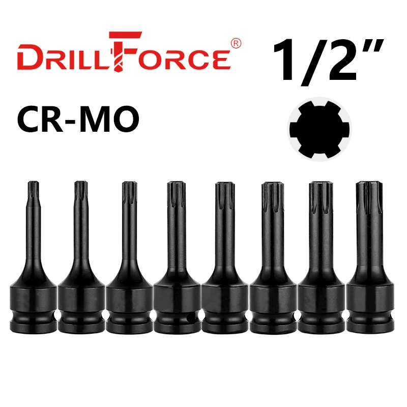 Drillforce-1-2-Drive-Impact-Ribe-Socket-Bit-Wrench-Pneumatic-Adapter ...