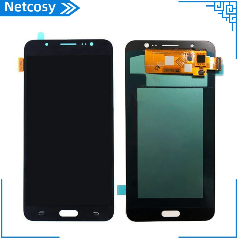 LCD Screen Assembly For Samsung Galaxy J7108 LCD Touch Digitizer Screen ...