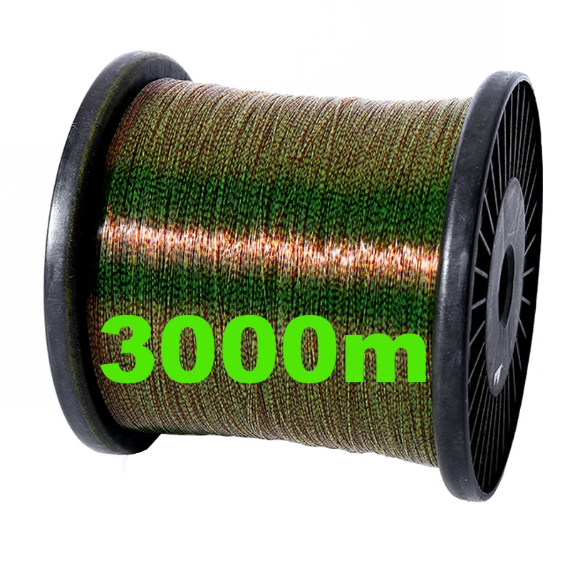 3000m 1000m Invisible Fishing Line 3D Spoted Bionic Fluorocarbon Coated ...