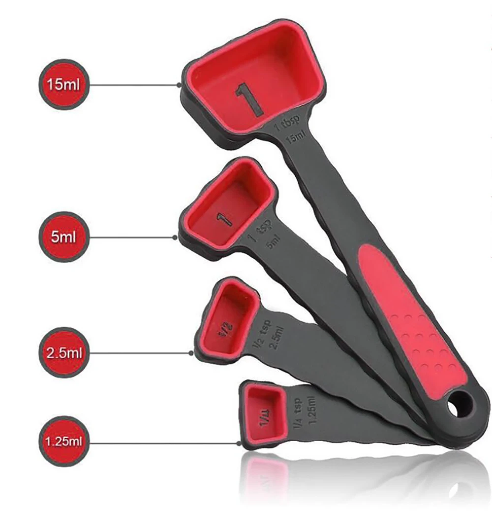 XITUO Silicone Measuring Instrument Retractable Folding Measuring Cup ...
