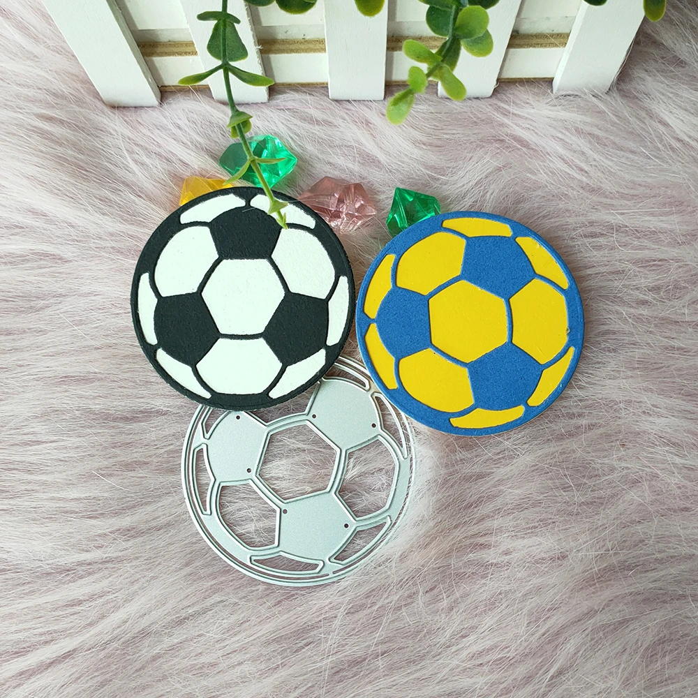New-Two-layer-football-Metal-Cutting-Dies-Decorative-DIY-Scrapbooking ...
