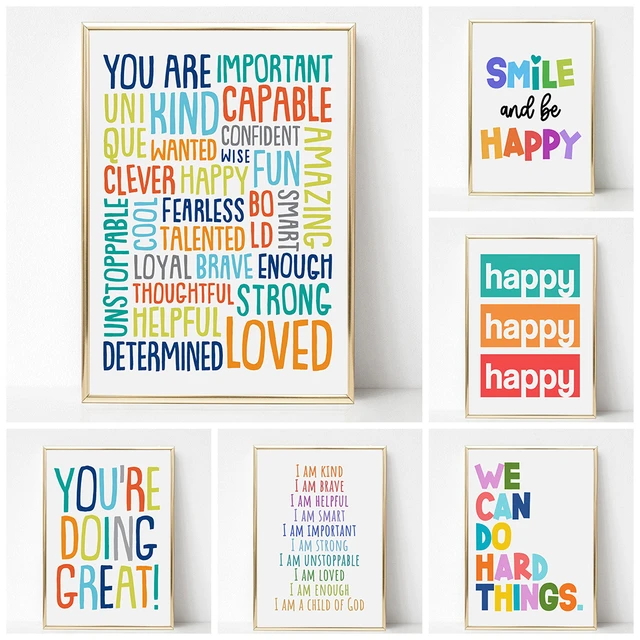 Inspirational Posters For Kids