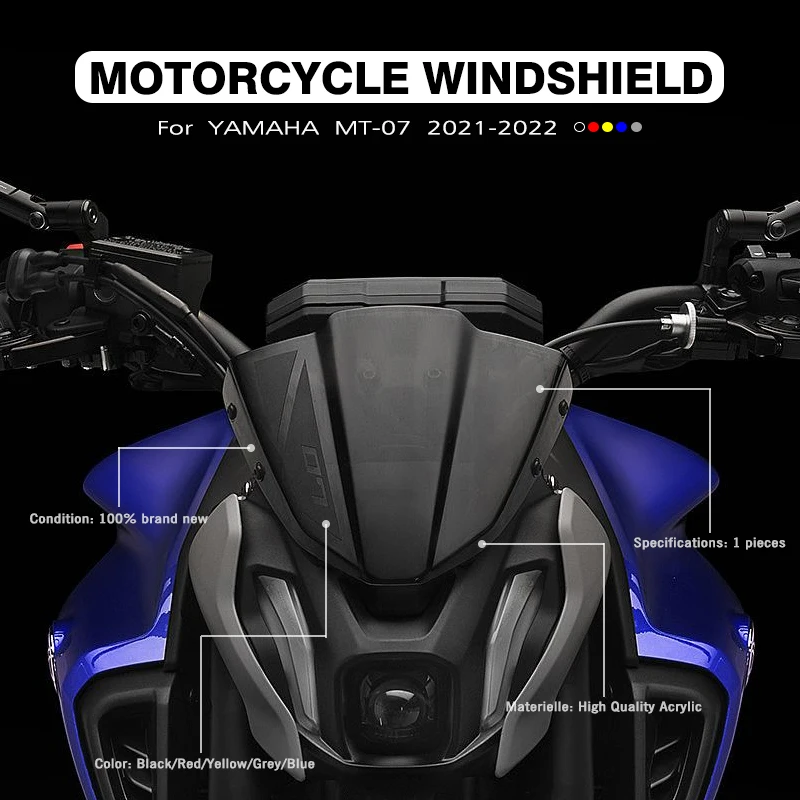 MKLIGHTECH For Yamaha MT07 MT-07 MT 07 2021 2022 Motorcycle Accessories ...