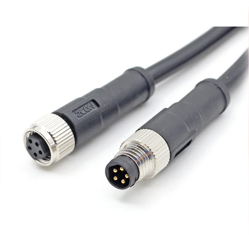 STA-Electrical-Sensor-Connector-Straight-Angle-Waterproof-Male-Female ...