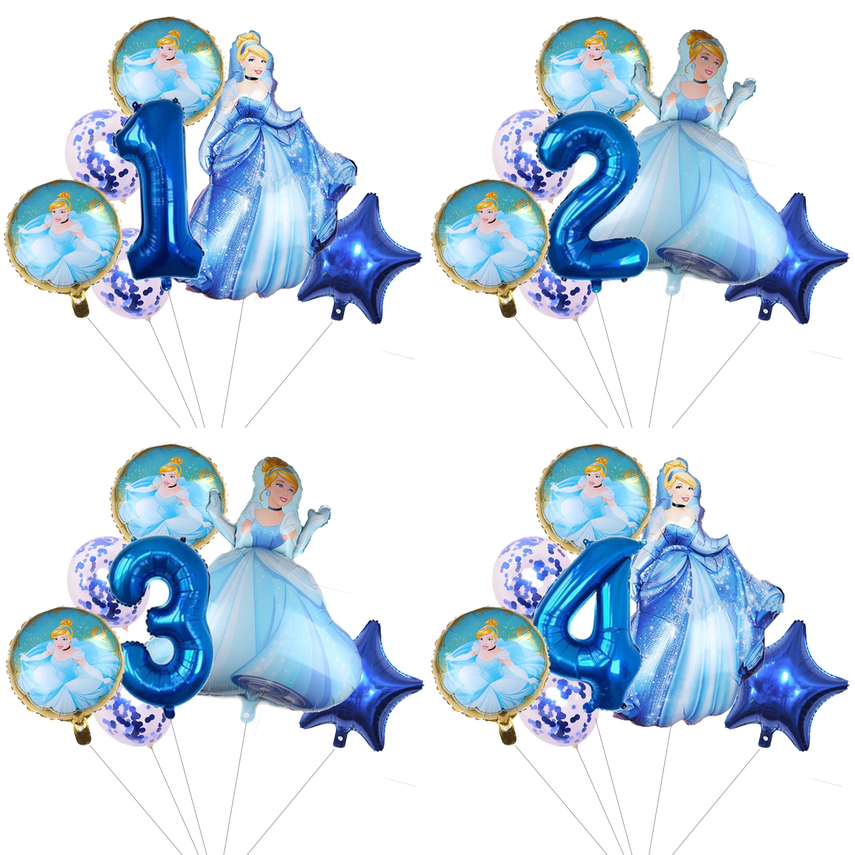 Cinderella Party Decoration Package | Cinderella Birthday Decorations ...