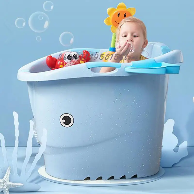 Infant Swimming Bucket, Children's Bath Bucket, Household Thickened ...