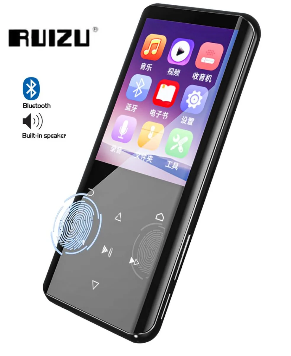 Ruizu-D25-Bluetooth-MP3-Player-32-GB-Bluetooth-5-0-HD-Touch-Screen-2-4 ...