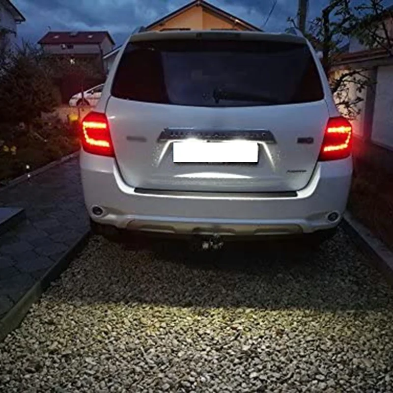2Pcs LED Number License Plate Light Lamp for TOYOTA Hiace S.B.V ...