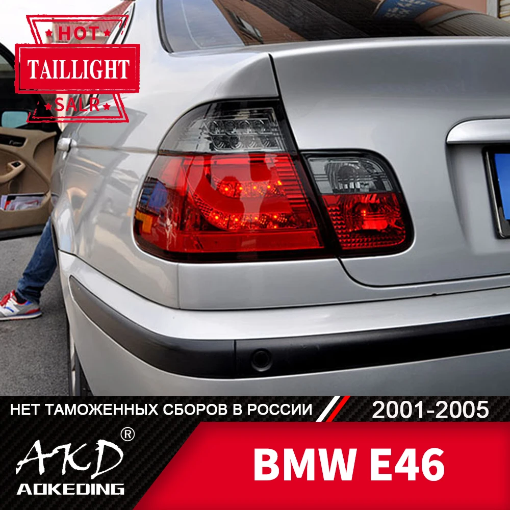 Tail Lamp For Car Bmw E46 2001-2005 316i 318i 320i 325i Led Tail Lights ...
