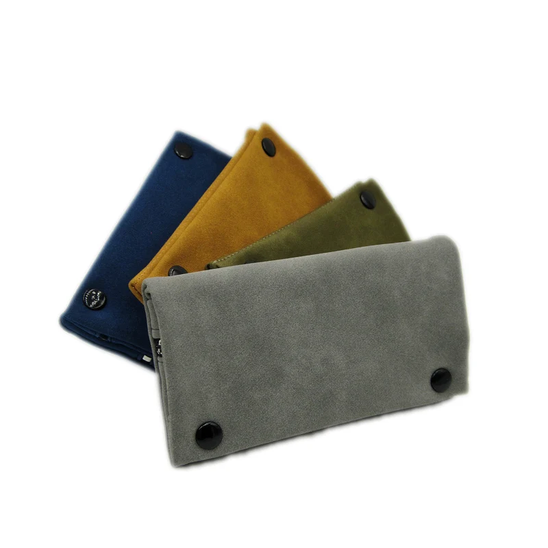 Multiple-Pockets-tobacco-Bag-Snap-buckle-Frosted-leather-purse-Pack ...