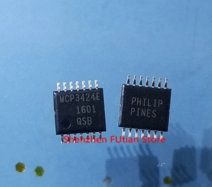 10 unids/lote MCP3424 E/ST MCP3424 TSSOP14, en Stock|Relés| - AliExpress