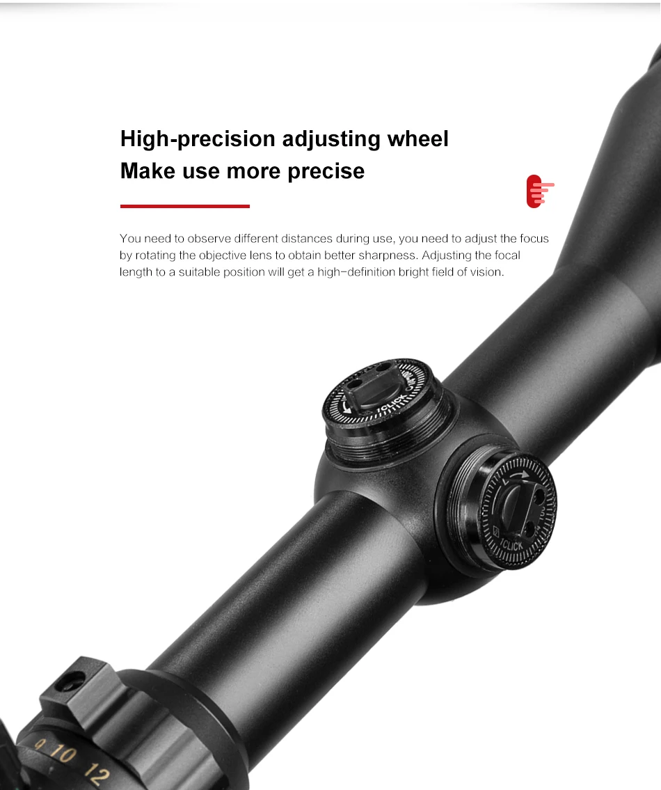 VOMZ 4-16X50 AOE Scope Optics Rifle Sight Tactical Riflescope Hunting ...