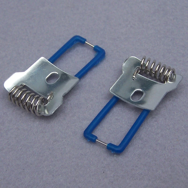 2pcs/lot Led Ceiling Lamp Clip Spring Buckle With Blue Rubber Downlight ...