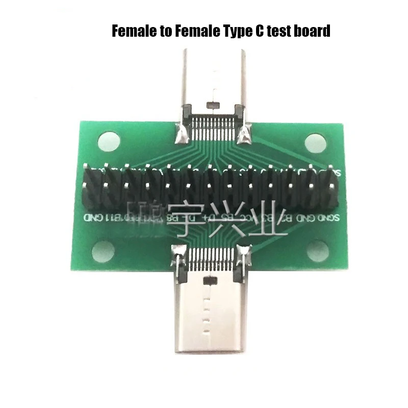 TYPE-C-female-to-Female-Universal-board-with-USB-3-1-Port-with-24pins ...